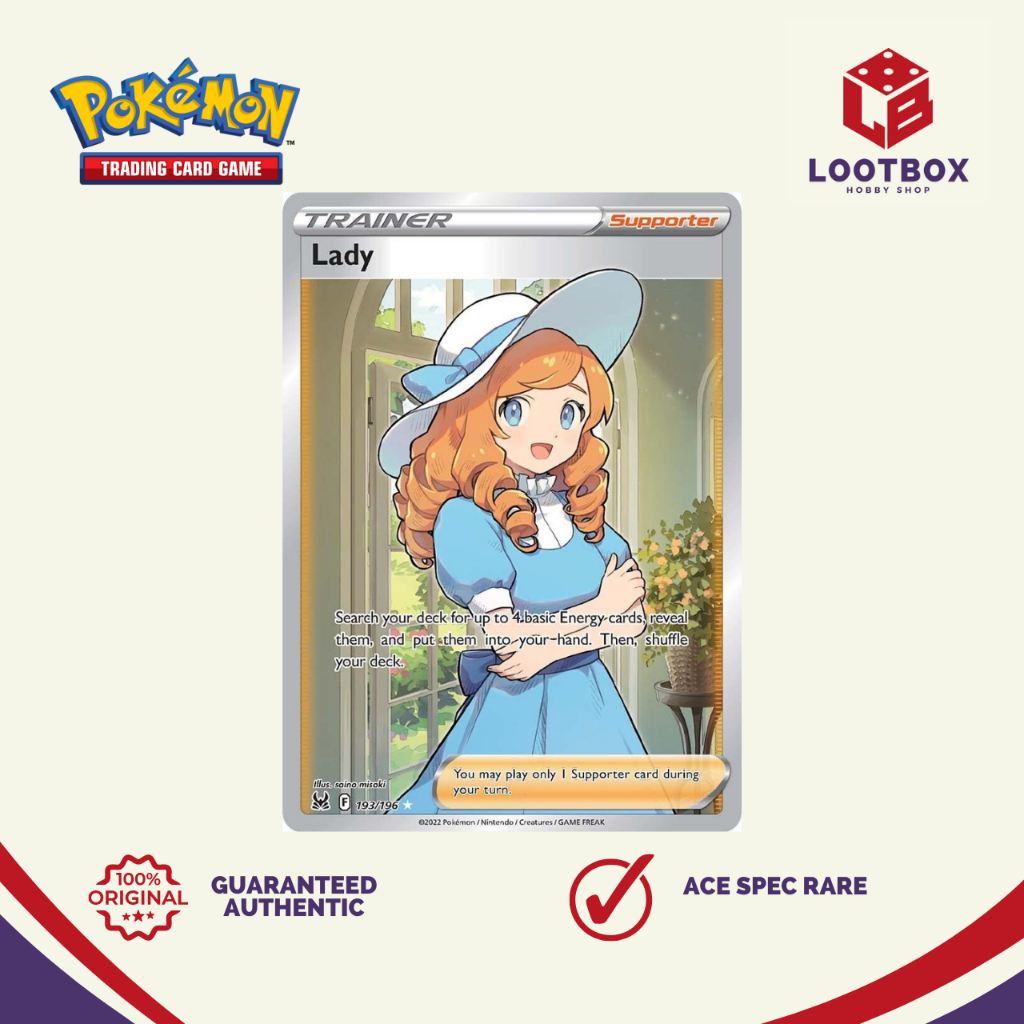 Pokemon Card Game: Lady (Ultra Rare) - Lost Origin | Shopee Philippines