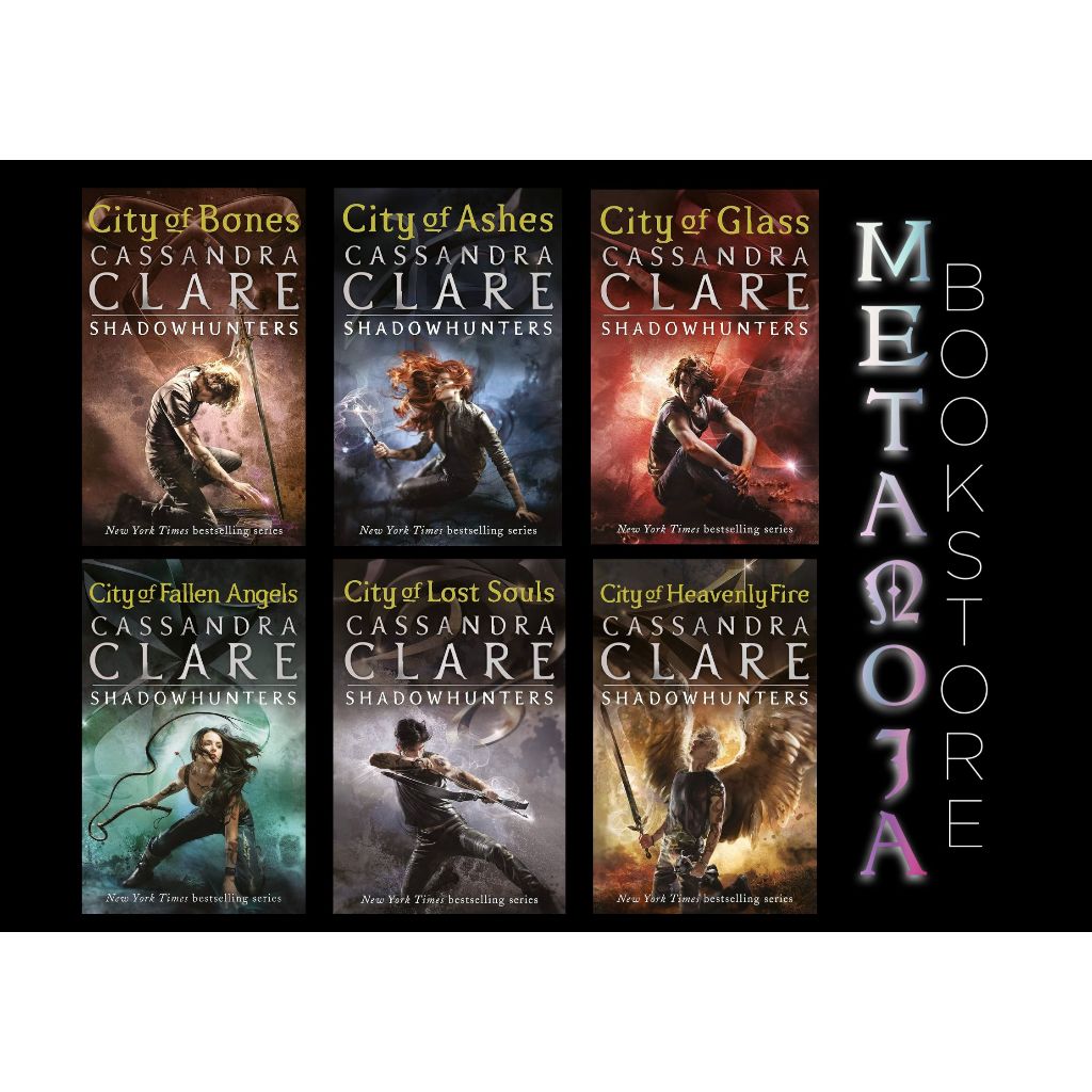 THE MORTAL INSTRUMENT SET (BOOKS 1-6) BY CASSANDRA CLARE | Shopee ...
