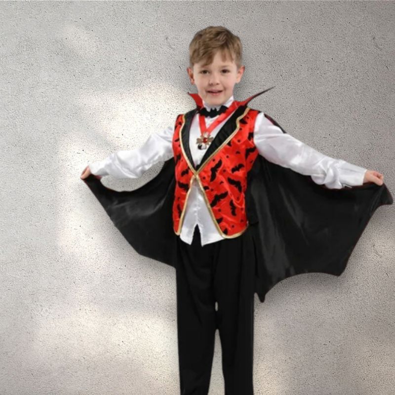 New Halloween Costume For kids Appalling Vampires Count | Shopee ...
