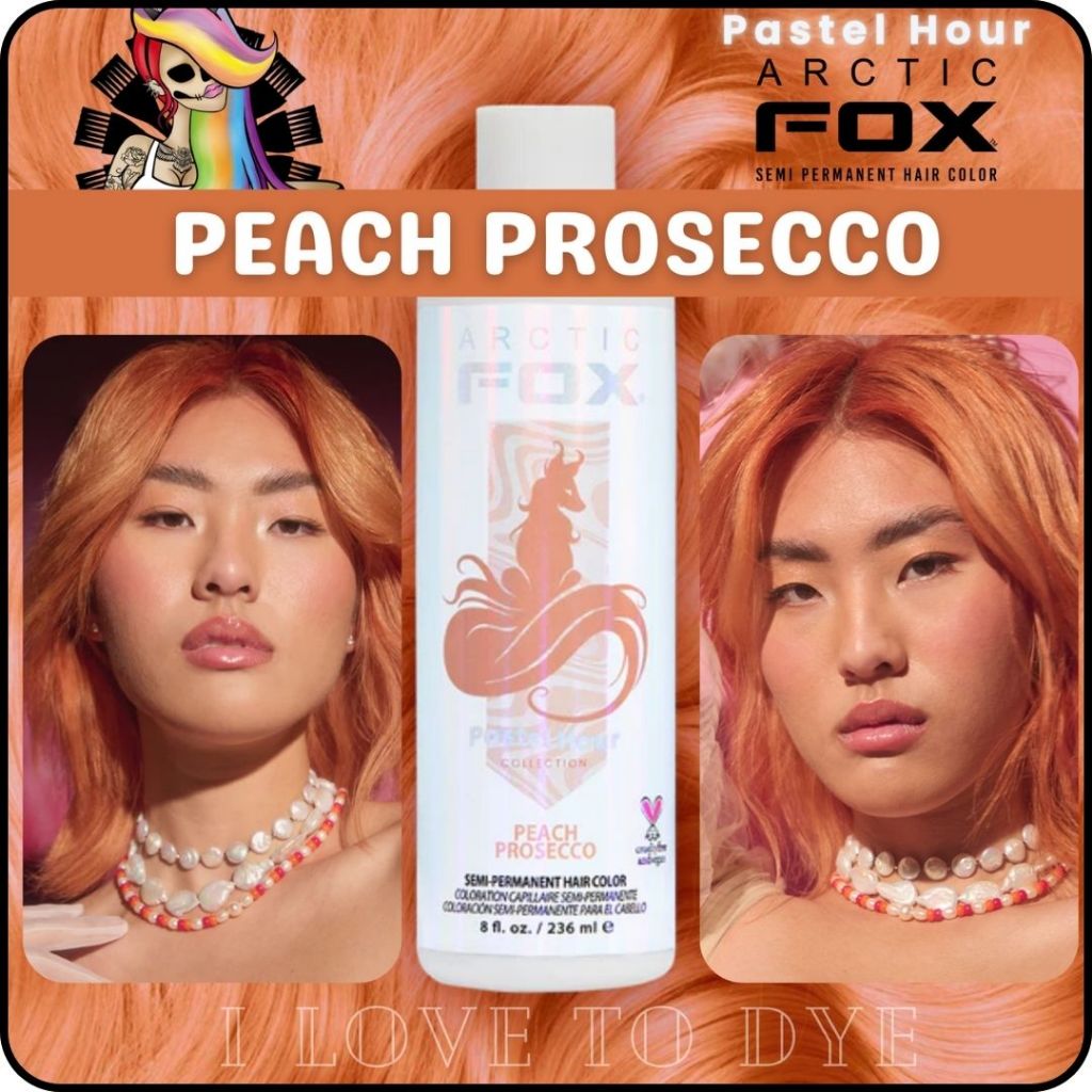 [I Love to Dye] Arctic Fox Peach Prosecco Pastel Hour Semi Permanent ...