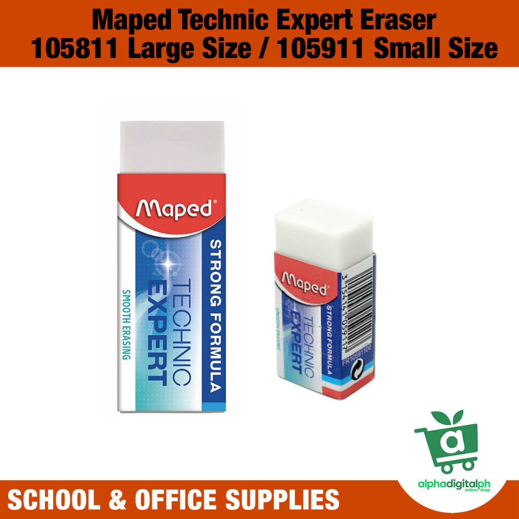 Maped Technic Expert Eraser 105811 Large Size 105911 Small Size ...