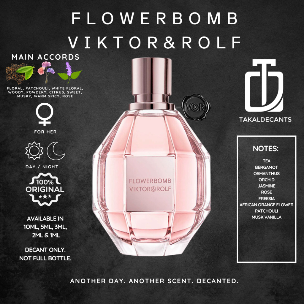 Flowerbomb - Perfume Decants (1ml/2ml/3ml/5ml/10ml) TAKALDECANTS ...