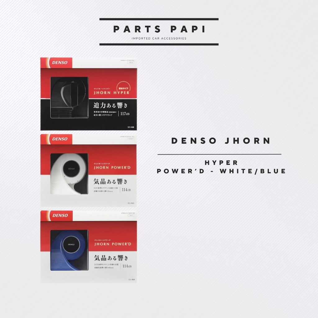 DENSO J-horn - Hyper / Powerd | Shopee Philippines