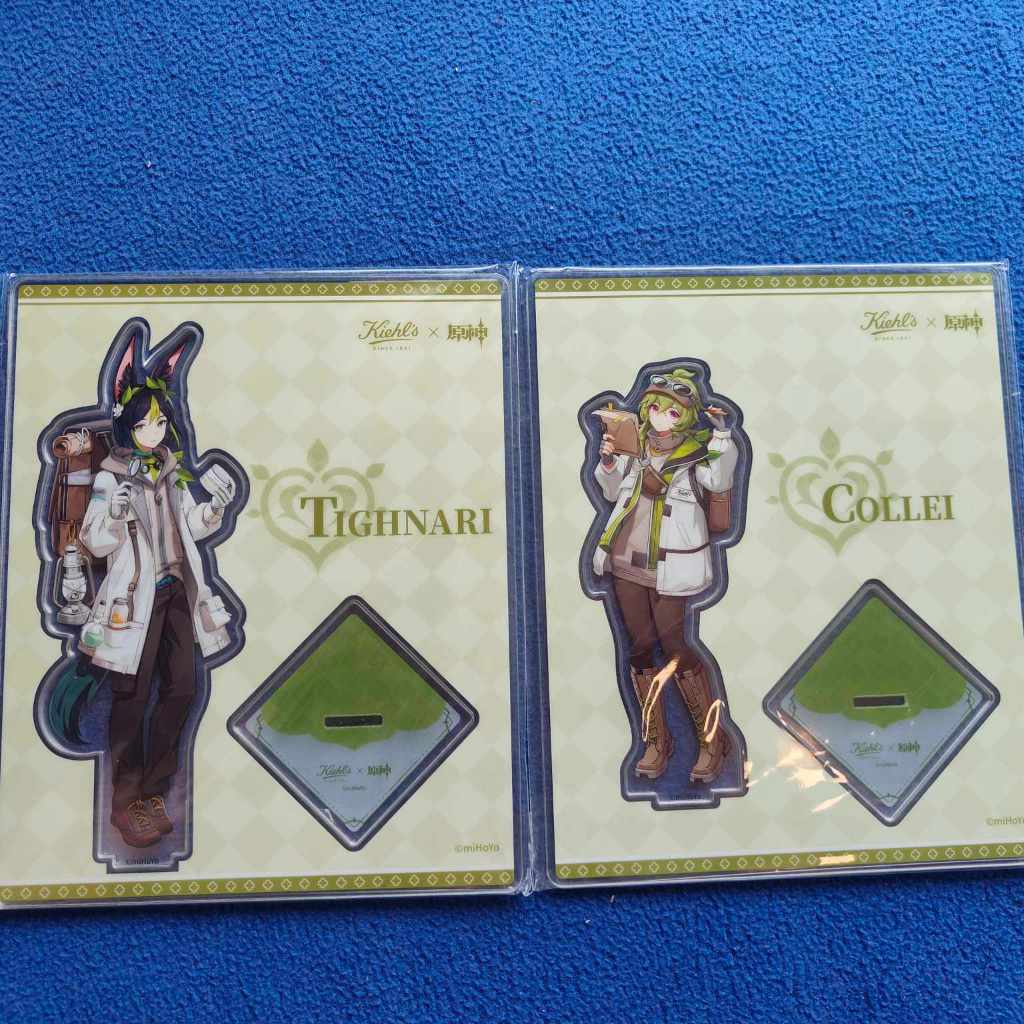 Genshin Impact Kiehl's Collab Standee and Badge Set Ch | Shopee Philippines