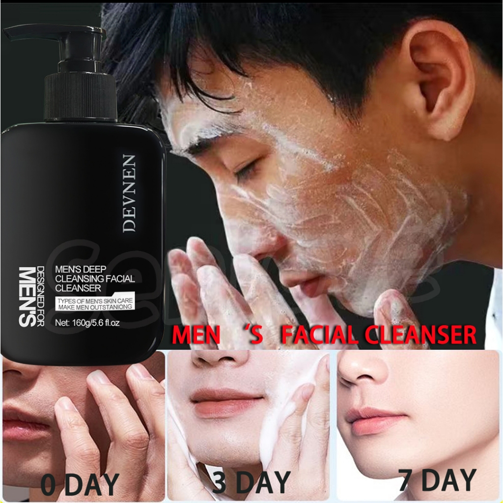 DEVNEN Face Wash For Men Pimple Remover Acne Treatment Oil Control ...