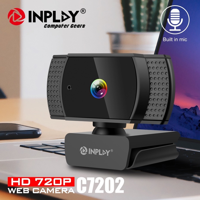INPLAY C7202 720P | 1080P HD WEBCAM Web Camera With Microphone For Live ...