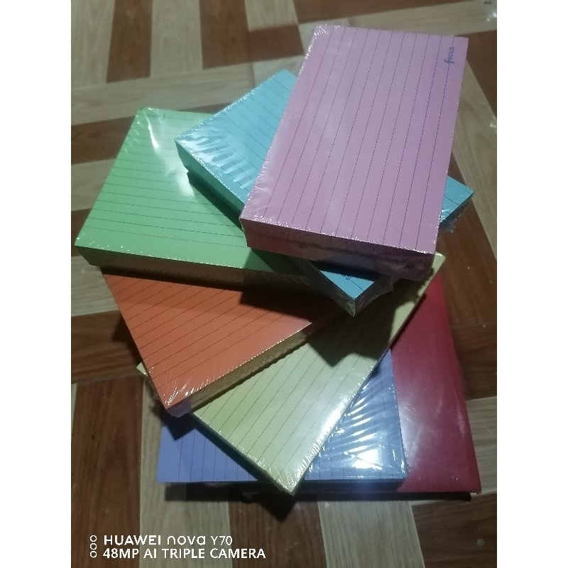Index Card Colored 3x5,4x6,5x8 | Shopee Philippines