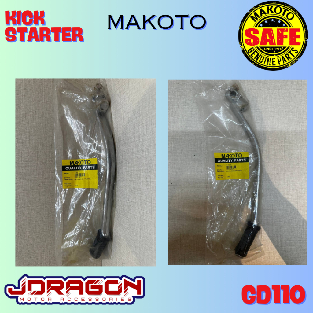MAKOTO LEVER KICK STARTER (GD110) | Shopee Philippines
