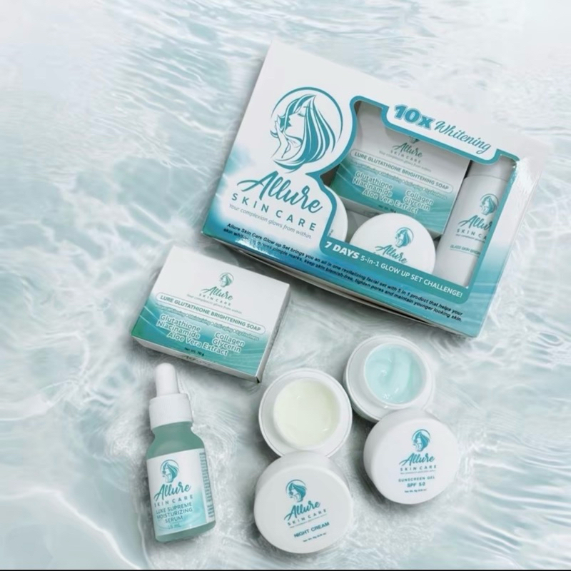 Allure Skin Care Glow Up Set | Shopee Philippines