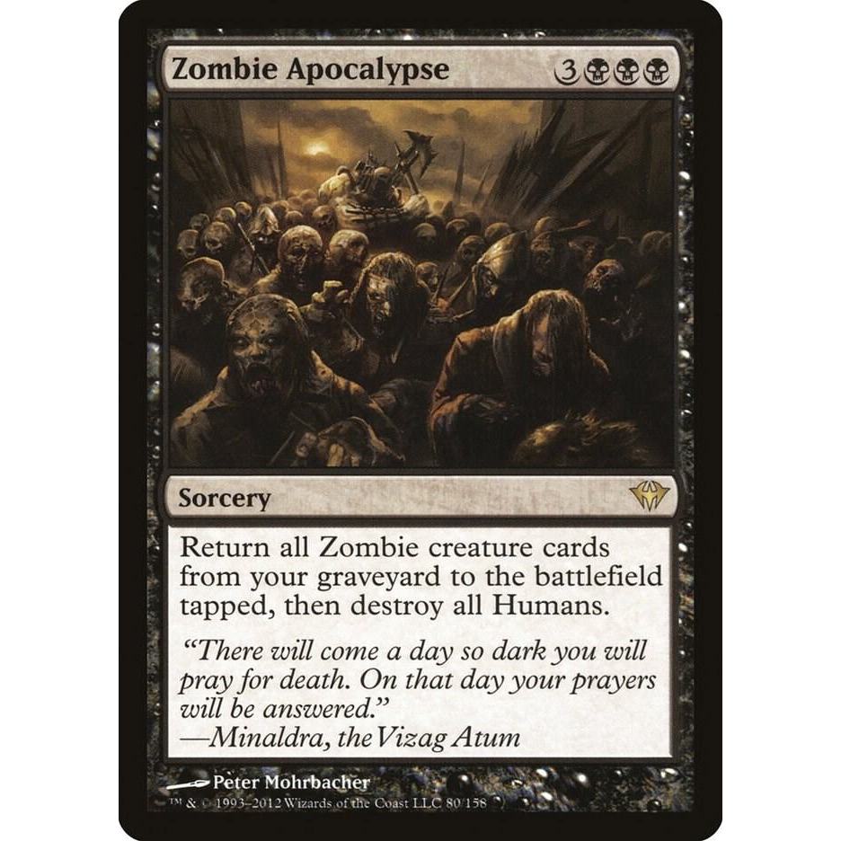 Zombie Apocalypse - Dark Ascension (DKA) MTG | Shopee Philippines