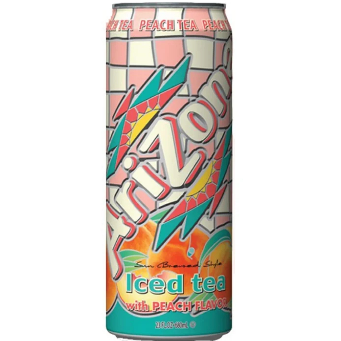 AriZona Iced Tea with Peach Flavor [650ml] | Shopee Philippines