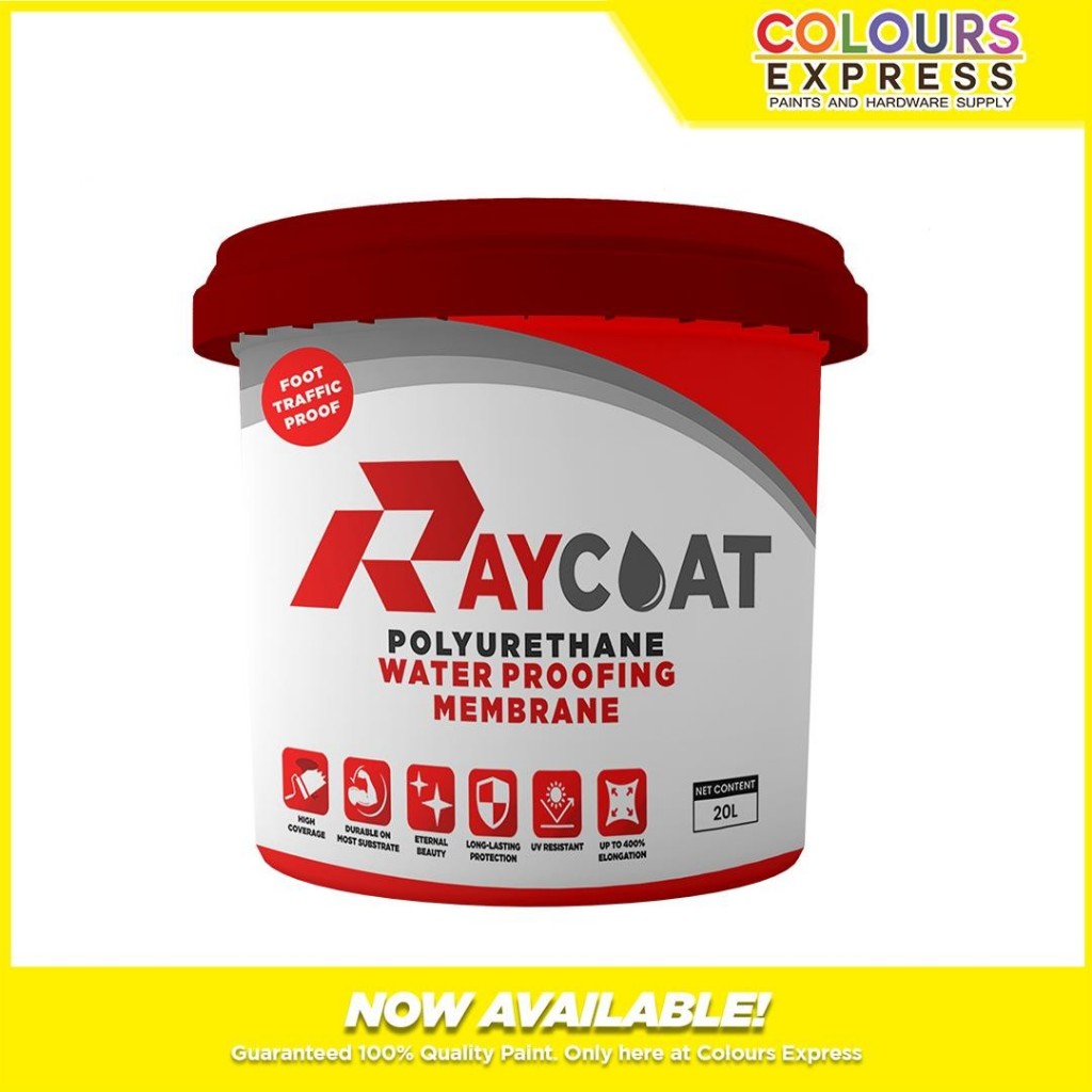 Raycoat Polyurethane Waterproofing Membrane 20L and 5L- for ...