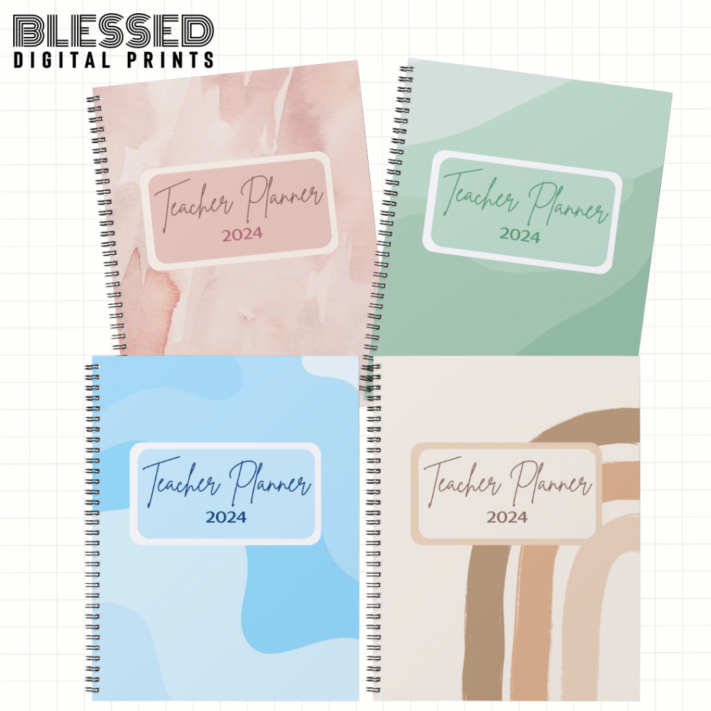 TEACHER PLANNER 2024 HIGH QUALITY PRINT WIRED NOTEBOOK PLANNER | Shopee ...