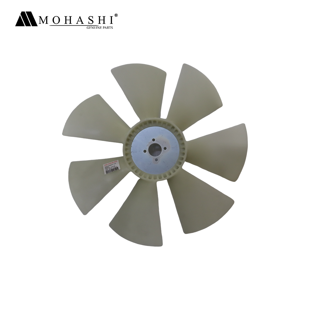 TnC PARTS PERKINS 560MM / 4 x 63.5 x 7 SGM FAN BLADE WITH METAL PLATE ...