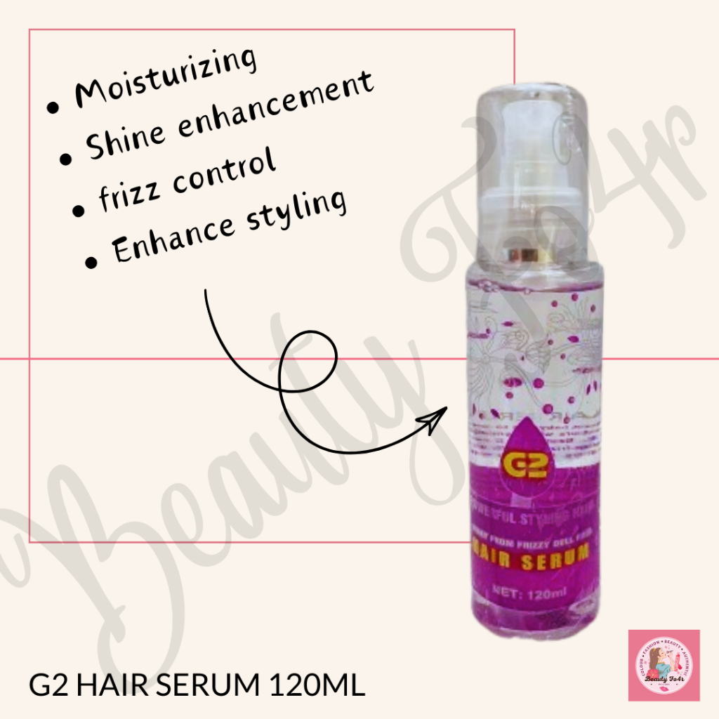 G2 Hair Serum Styling Hair 120ML | Shopee Philippines