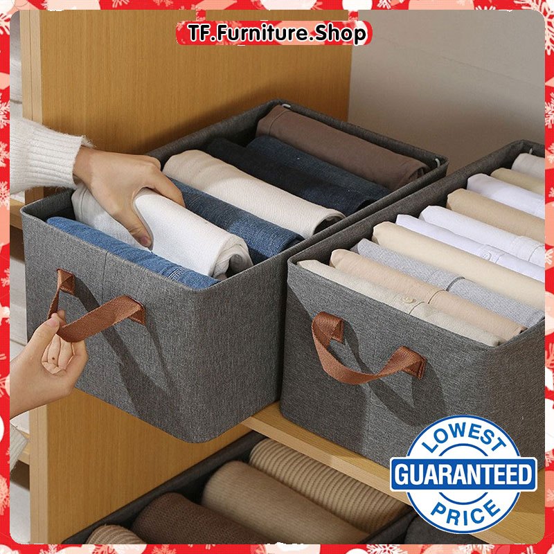 Foldable Clothes Dress Storage Box With Steel Frame Waterproof ...