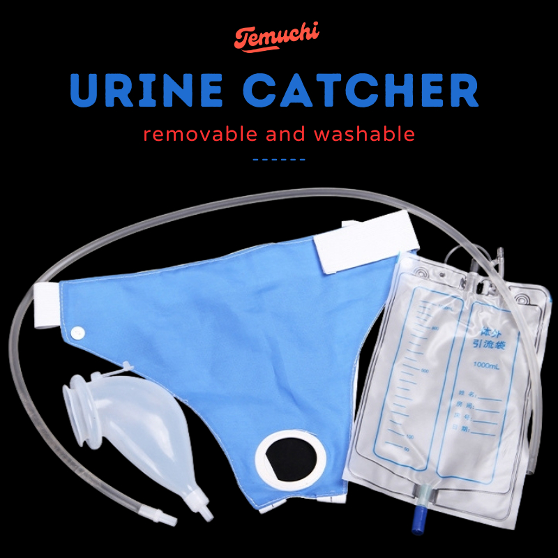Reusable Urine Collector Silicone Adult Male Female Urinal with Urinary ...