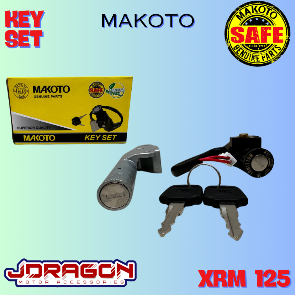 MAKOTO KEY SET (XRM 125) | Shopee Philippines