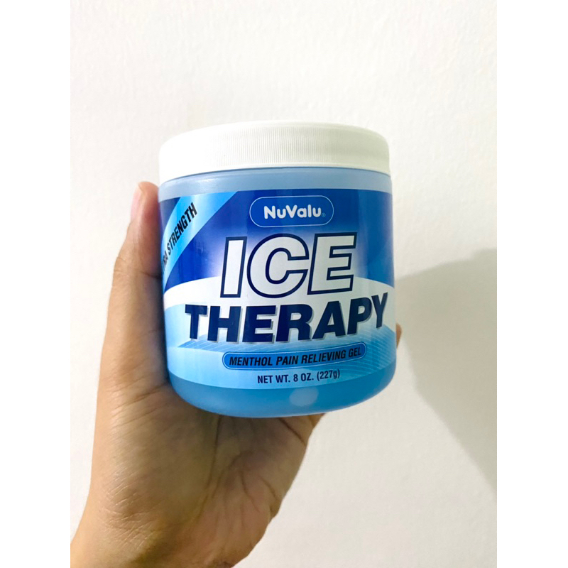 NuValu Ice Therapy (Menthol Pain Relieving Gel) | Shopee Philippines