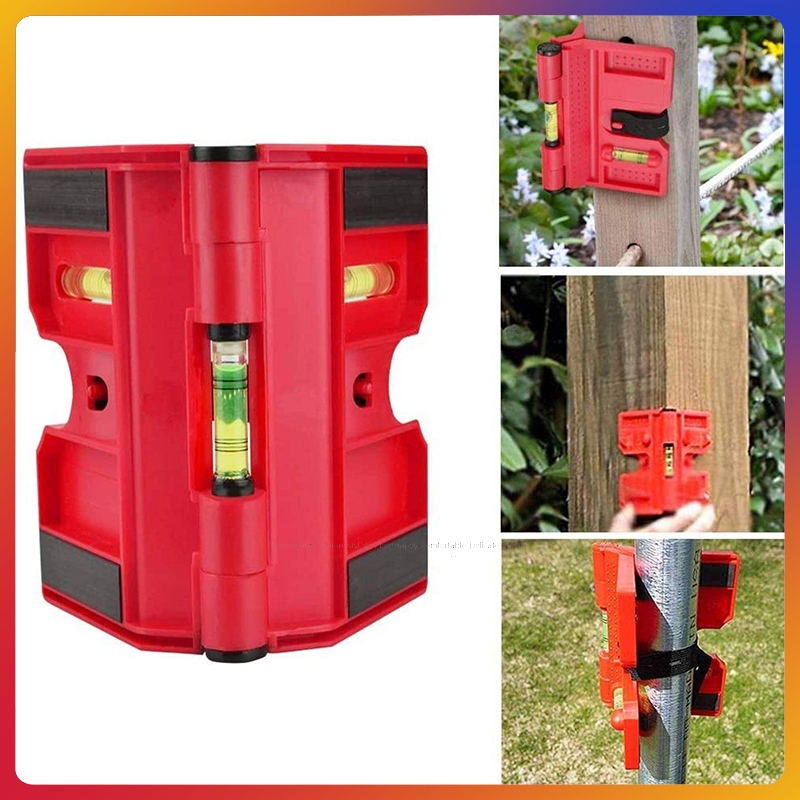 Adjustable Fence Post Pipe Horizontal Vertical Angle Ruler Foldable ...