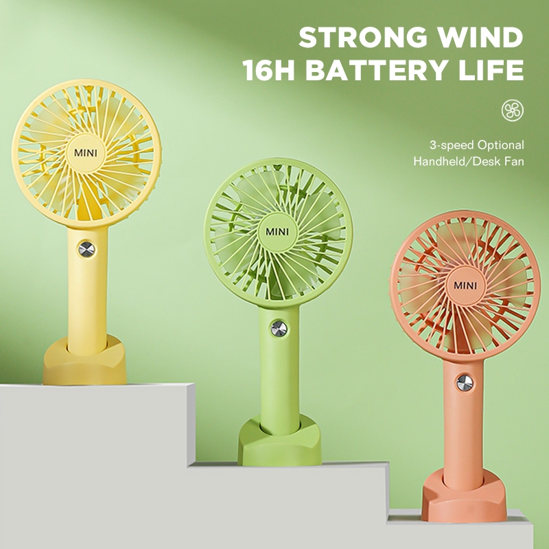 Dreepor Rechargeable Mini Fan USB Mini Portable Fan Cooling Hand Fan ...