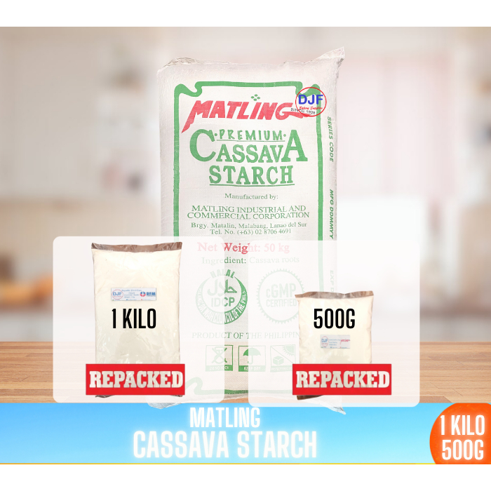 Matling Cassava Starch/Flour (500g, 1kg) | Shopee Philippines