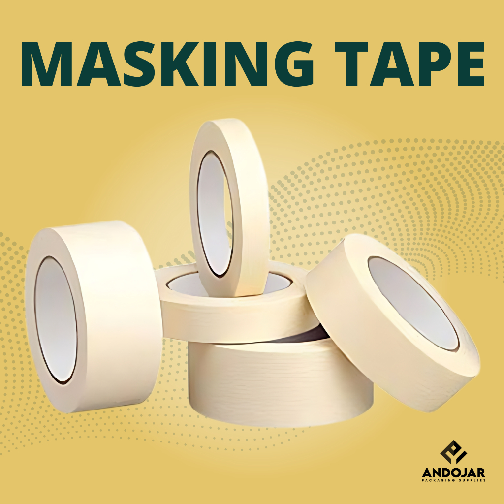 Masking Tape 2inch 1inch 3/4inch | Shopee Philippines