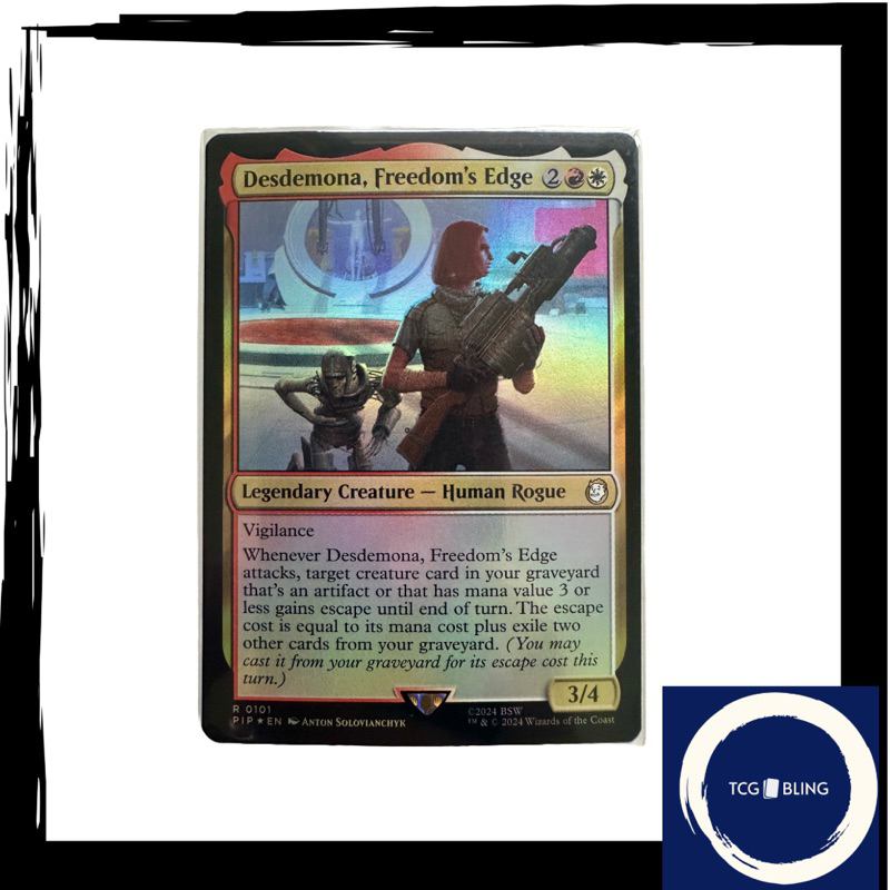Desdemona, Freedom's Edge MTG - Universes Beyond: Fallout (FOIL ...