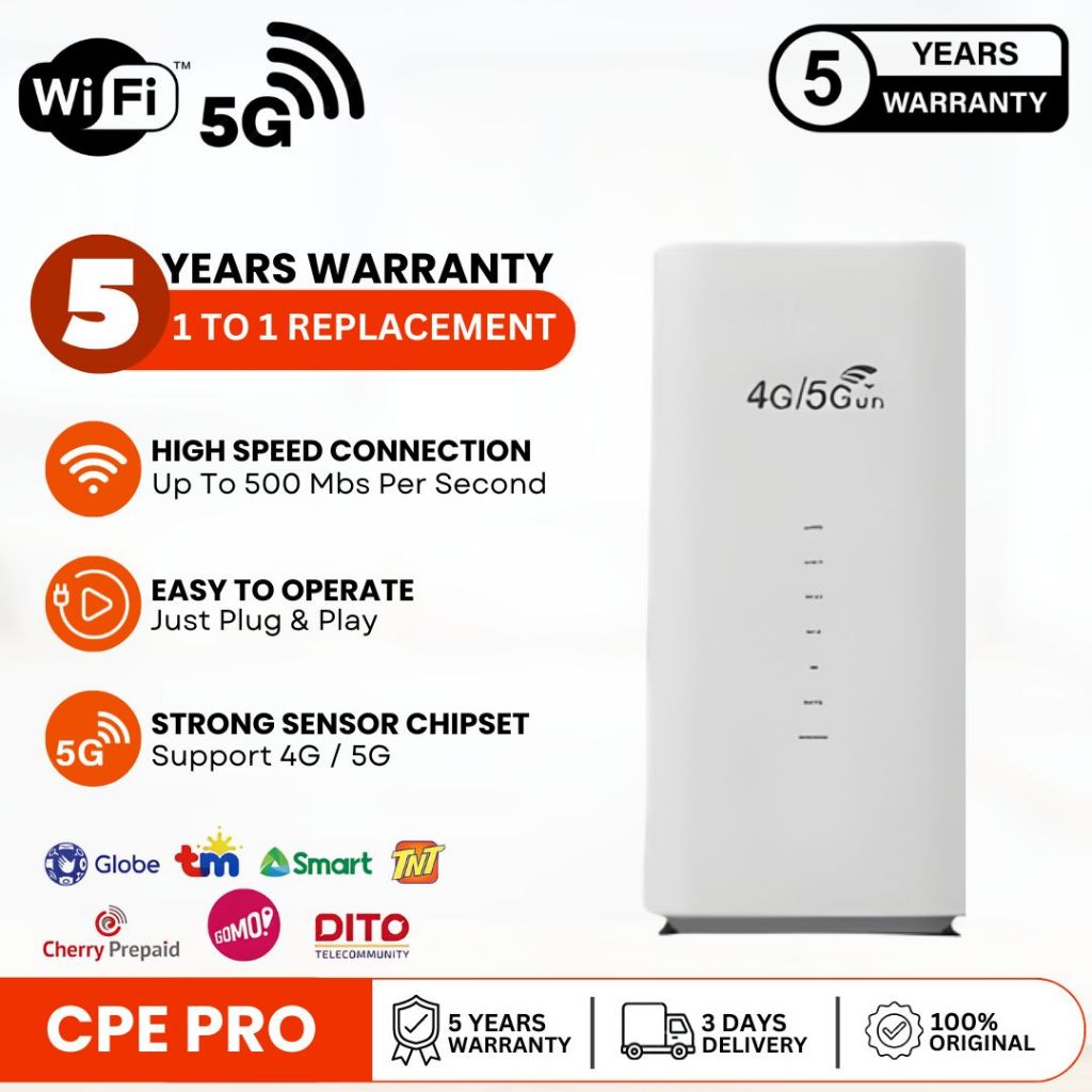 WiFi Router Sim Card Modem 𝟒𝐆/𝟓𝐆 𝐂𝐏𝐄 𝐏𝐑𝐎 LTE Open line Cat12 Up To ...