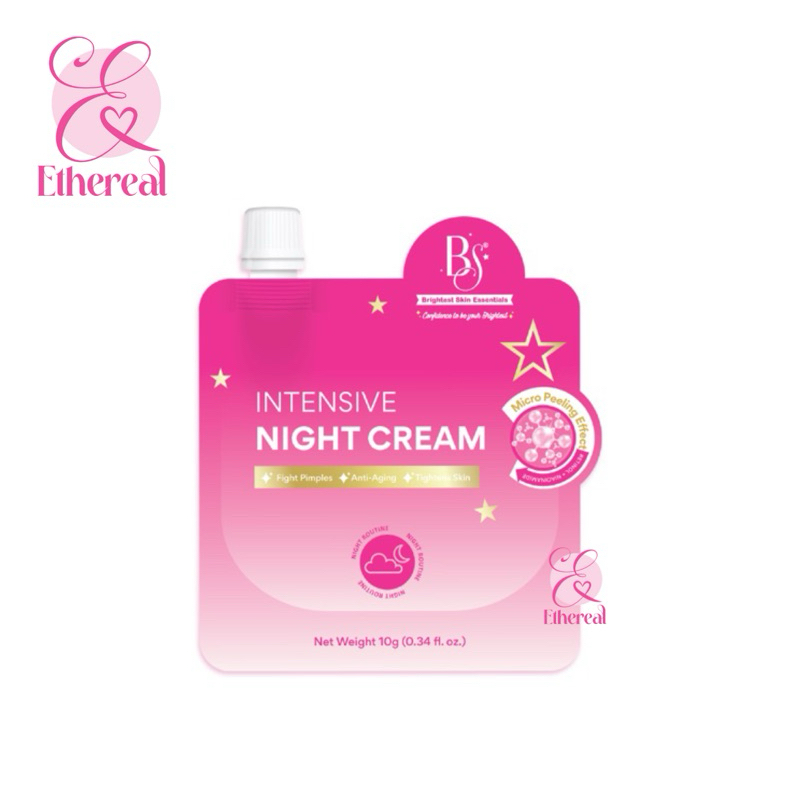BRIGHTEST SKIN ESSENTIALS INTENSIVE NIGHT CREAM 10G | Shopee Philippines