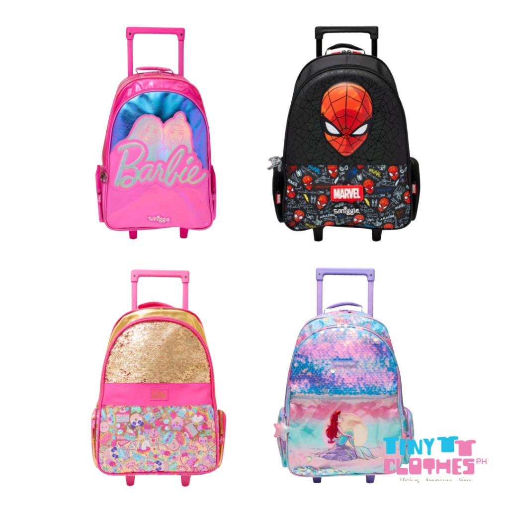 Smiggle Trolley Backpack With Light Up Wheels | Shopee Philippines