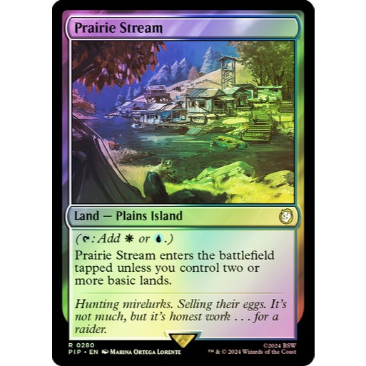 Magic the Gathering | Prairie Stream | Shopee Philippines