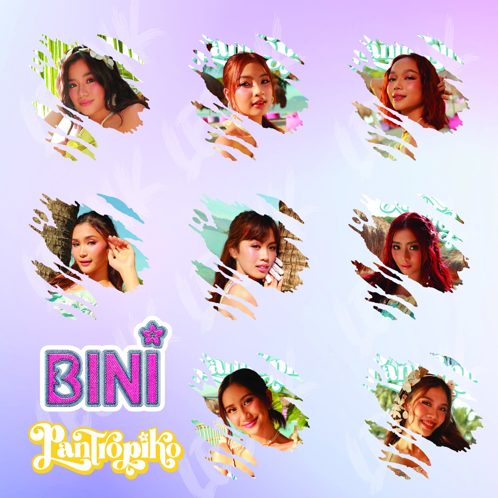 Bini Sticker Vinyl Waterproof Scratch Design Pantropiko | Shopee ...