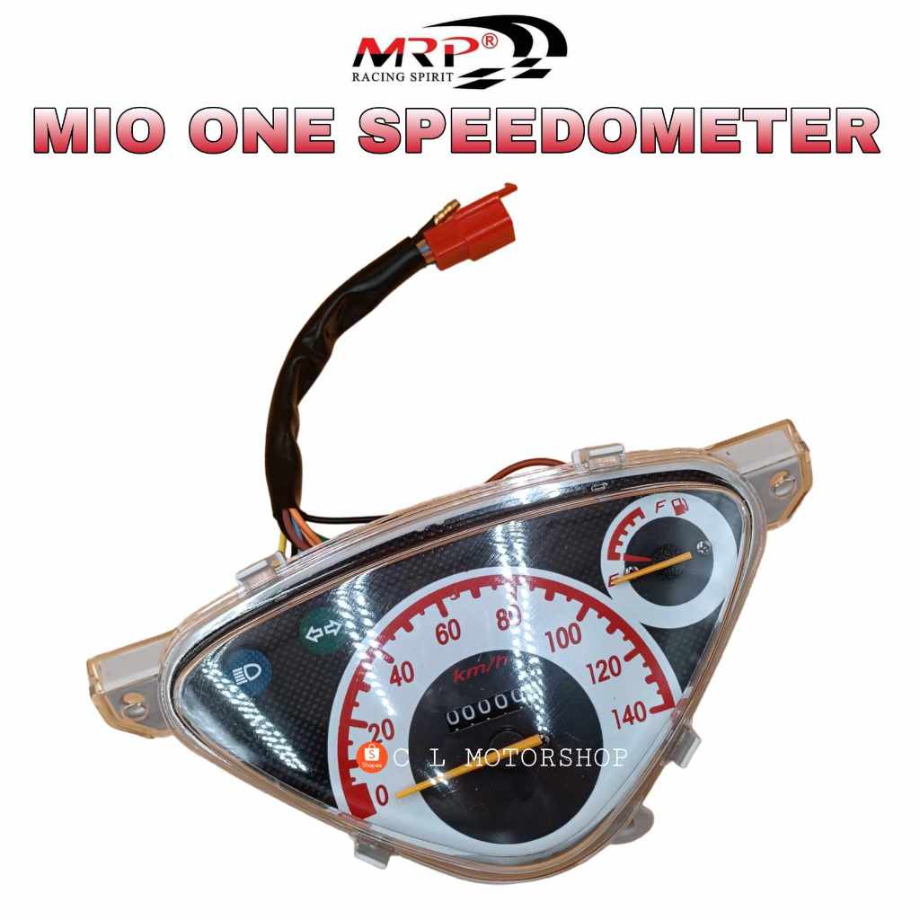MRP MIO ONE SPEEDOMETER (BLACK) | Shopee Philippines