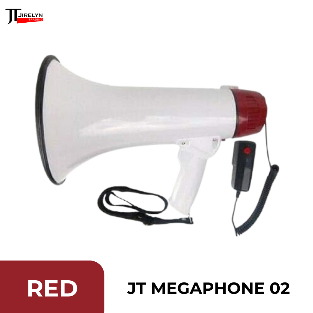 JT Megaphone 02 - Powerful 30W Portable Megaphone with Recording ...