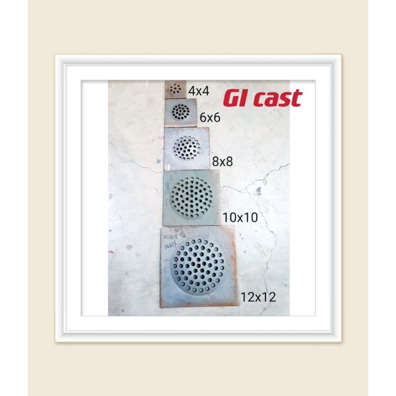 COD Cast Iron Floor GI Strainer / Pundido Floor Drain Strainer | Shopee ...