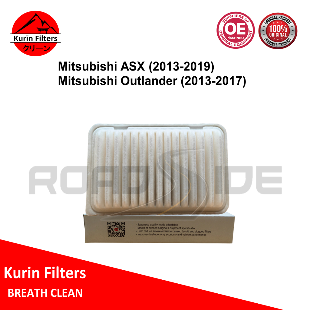 KURIN Air Filter for Mitsubishi ASX (2013 - 2019) and Mitsubishi ...