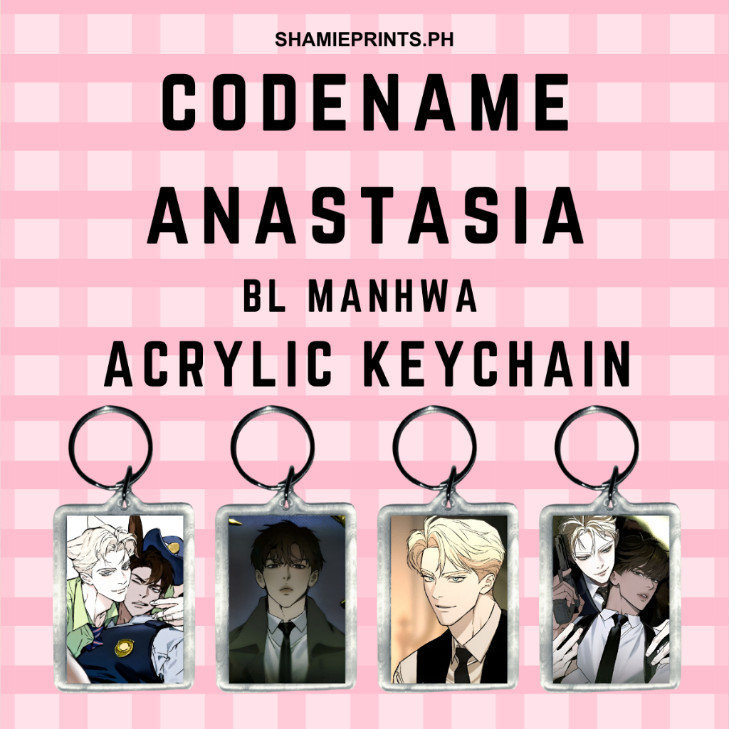 CODENAME ANASTASIA BL MANHWA ACRYLIC KEYCHAIN | Shopee Philippines