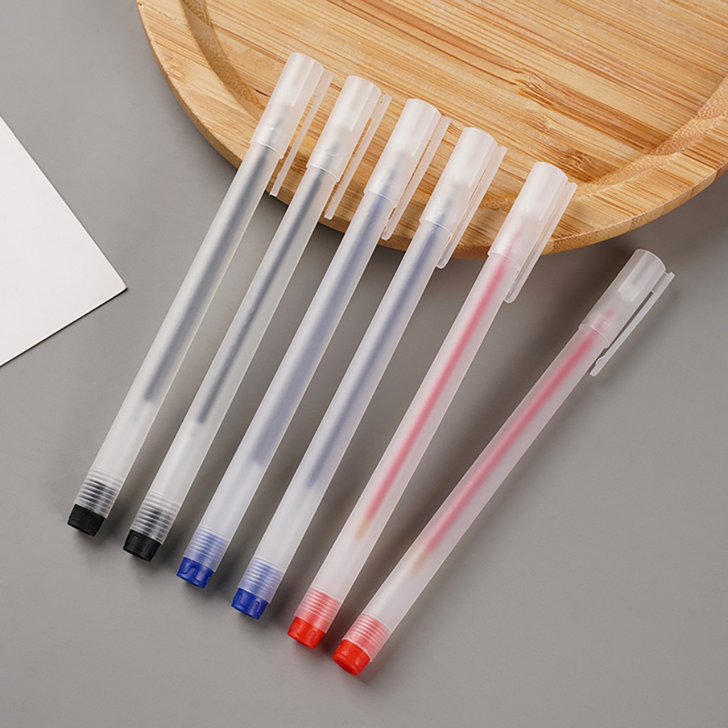Whosale ballpen set muji style Gel Pens Black Ball Pen with Refills 0 ...