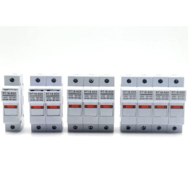 RT18-32X AC 380V 32A 10x38mm DIN Rail Mount Fuse Holder Base 1P 2P 3P 4P | Shopee Philippines