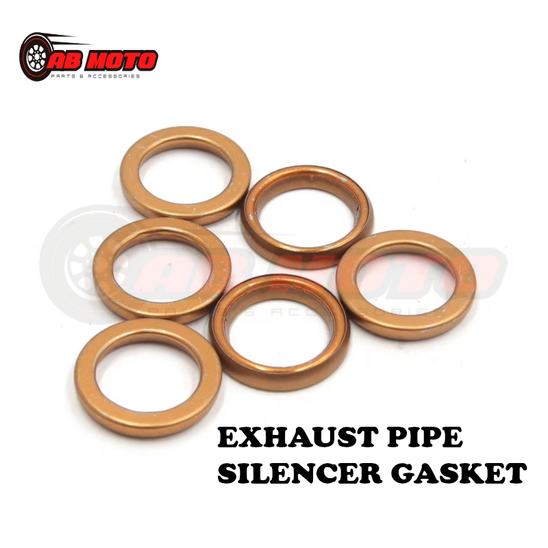 EXHAUST PIPE GASKET MOTORCYCLE SILENCER MUFFLER GASKET PER PIECE ...