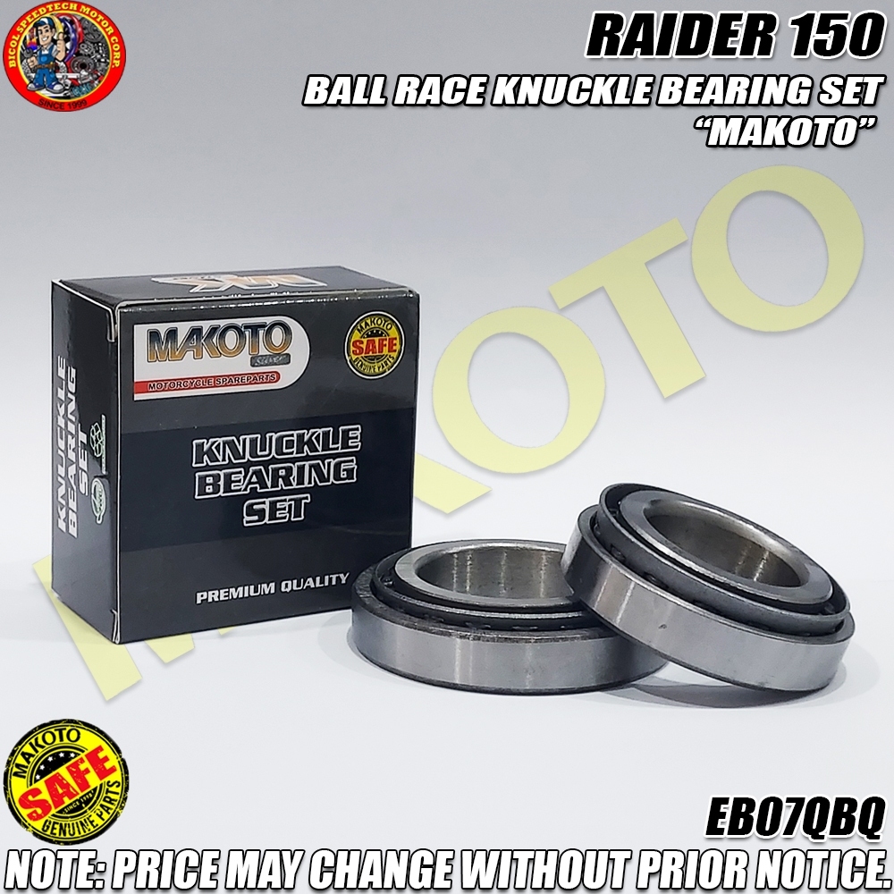 RAIDER 150 BALL RACE KNUCKLE BEARING SET "MAKOTO" (EB07QBQ) | Shopee ...
