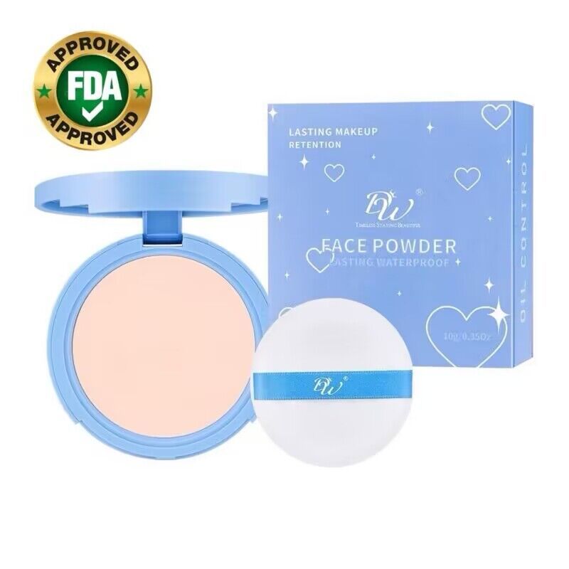 DW Face Powder Lasting Waterproof Oil Control Matte Flawless Face ...