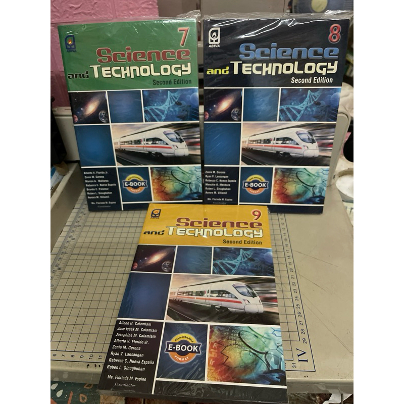 Science and technology 7,8,9 2nd edition(Abiva) | Shopee Philippines