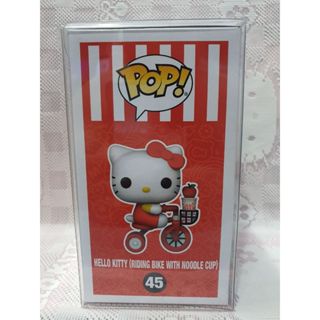 POP! Hello Kitty (Riding Bike with Noodle Cup) #45 Collectible | Shopee ...
