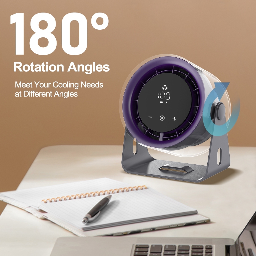 Intelper Orashare DF03 Portable Desktop Fan Rechargeable Mini USB Fan 5 ...