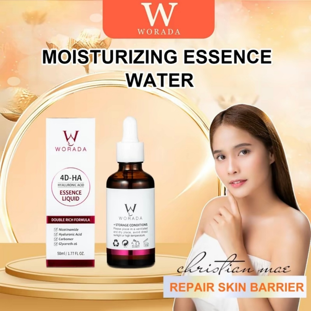 WORADA 4D-HA HYALURONIC ACID ESSENCE LIQUID 50ml | Shopee Philippines