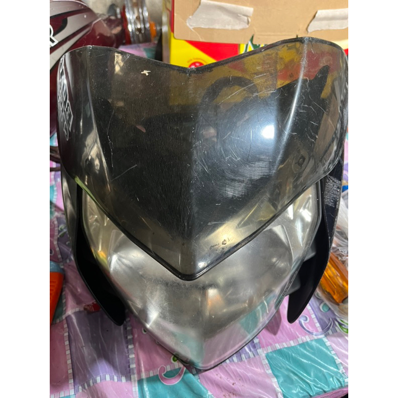 ROUSER 135 HEADLIGHT WITH VISOR (SECOND HAND ORIG) | Shopee Philippines