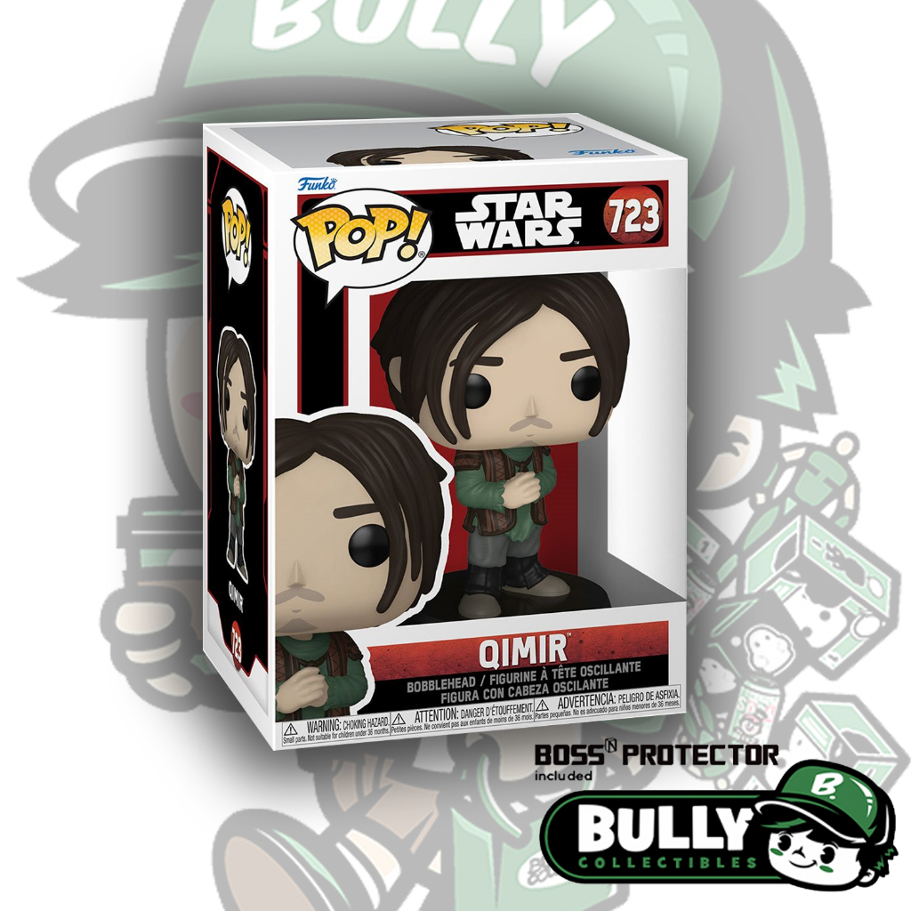 Funko POP! Star Wars: Acolyte - Qimir 723 With Boss Protector | Shopee ...