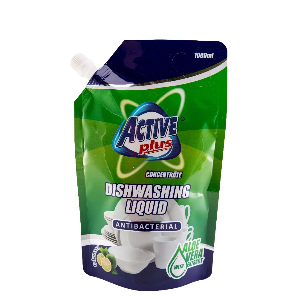 Active Plus Dishwashing Liquid Antibacterial 1000ml | Shopee Philippines